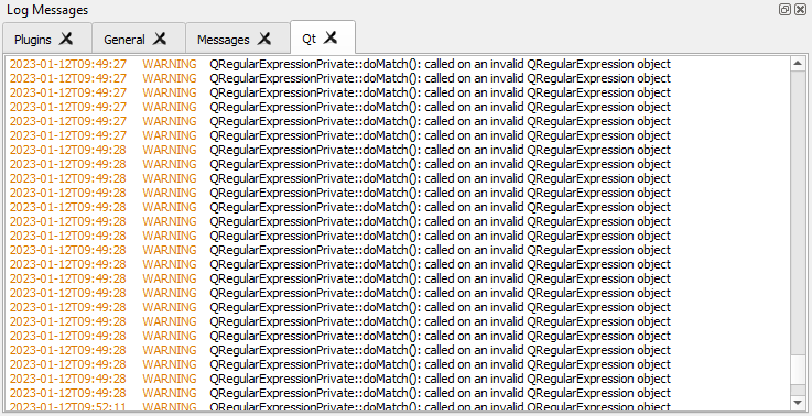 QgsRuleBasedRenderer rule with "or" raises invalid QRegularExpression warnings · Issue #51444 ...