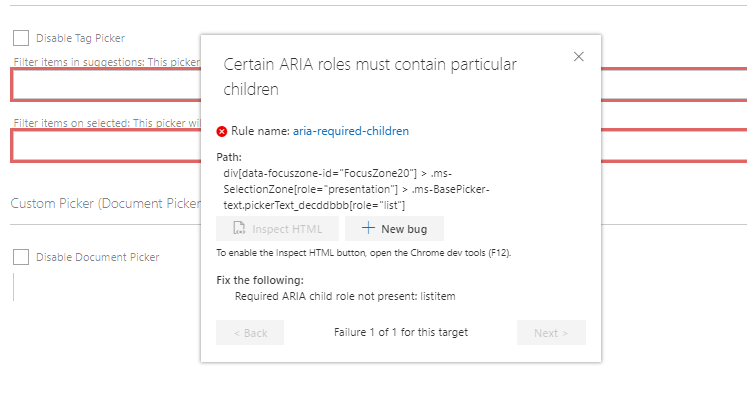 Picker:[Keros bug]: Certain ARIA roles must contain particular children · Issue #6932 ...