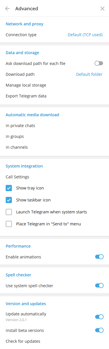 Don't work spell checker on Windows 10 (1909) · Issue #7545 · telegramdesktop/tdesktop · GitHub