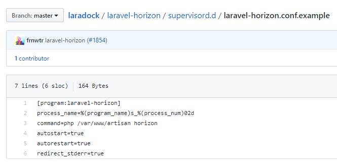Why service laravel-horizon is need? · Issue #2243 · laradock/laradock · GitHub