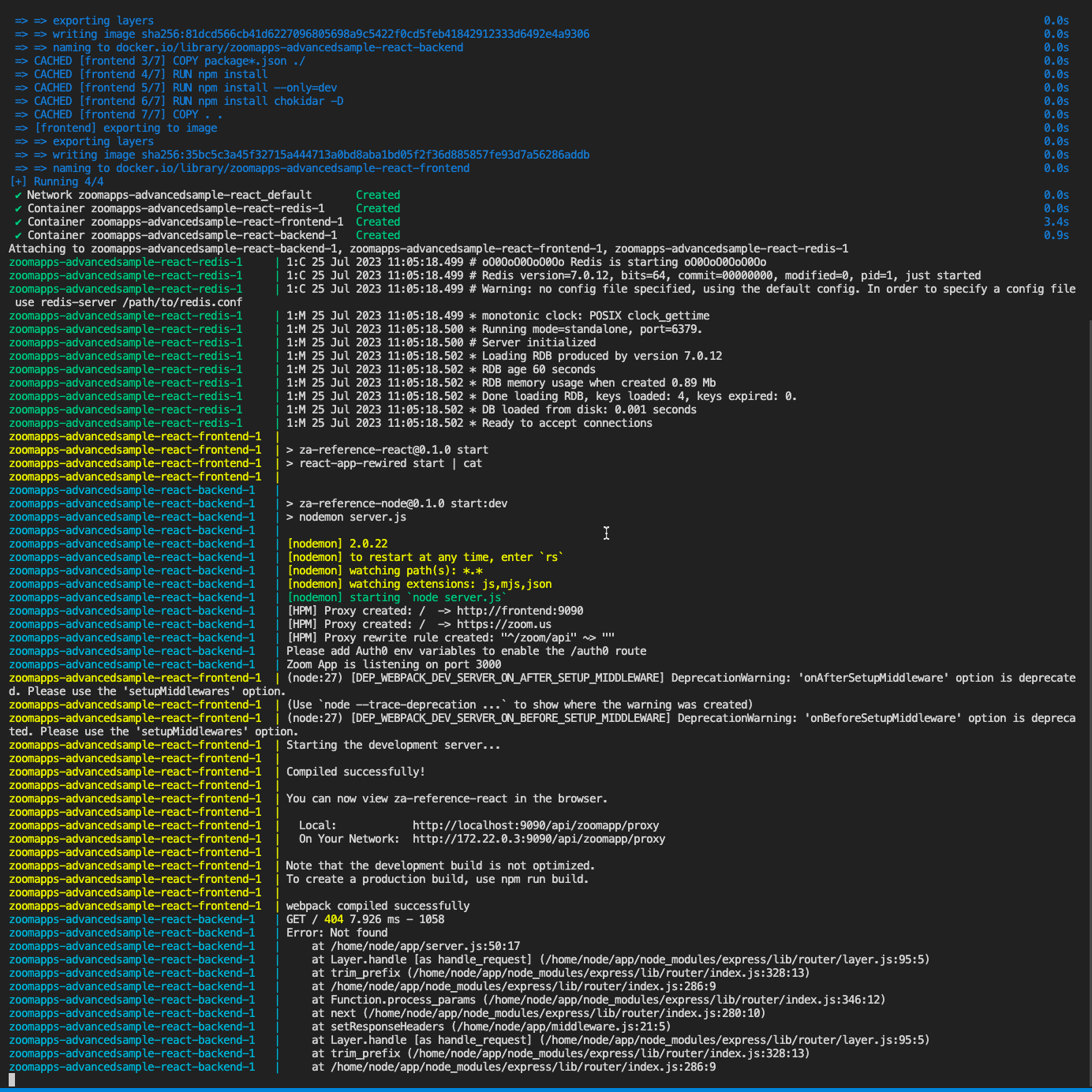 Error: Not Found - /home/node/app/server.js:50:17 · Issue #8 · zoom/zoomapps-advancedsample ...
