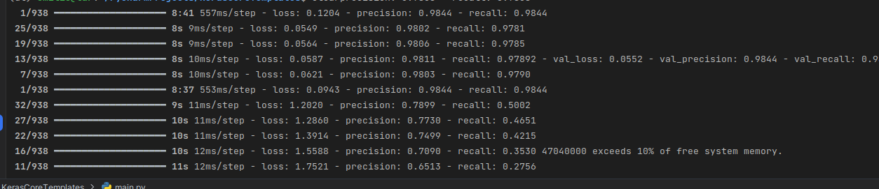 Verbose Overloads Terminal Output · Issue 18427 · Keras Teamkeras · Github 