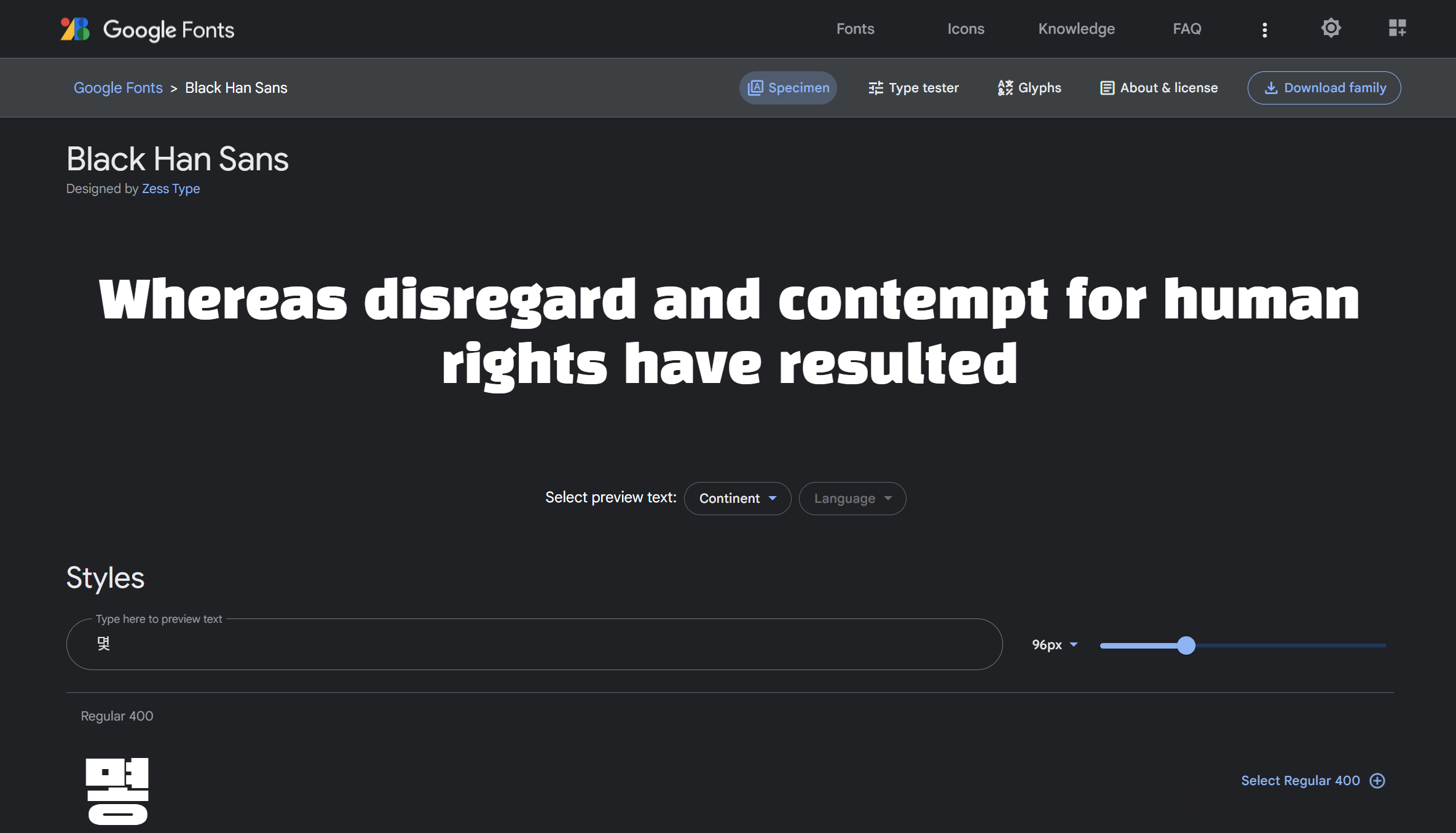 Issue on font "Black Han Sans" · Issue #6559 · google/fonts · GitHub