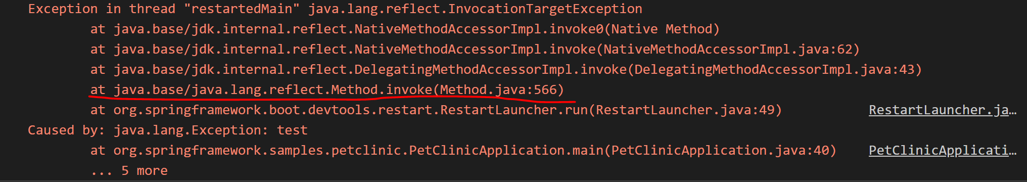 Should render the source info for the exception call stack from JDK 11 · Issue #824 · microsoft ...