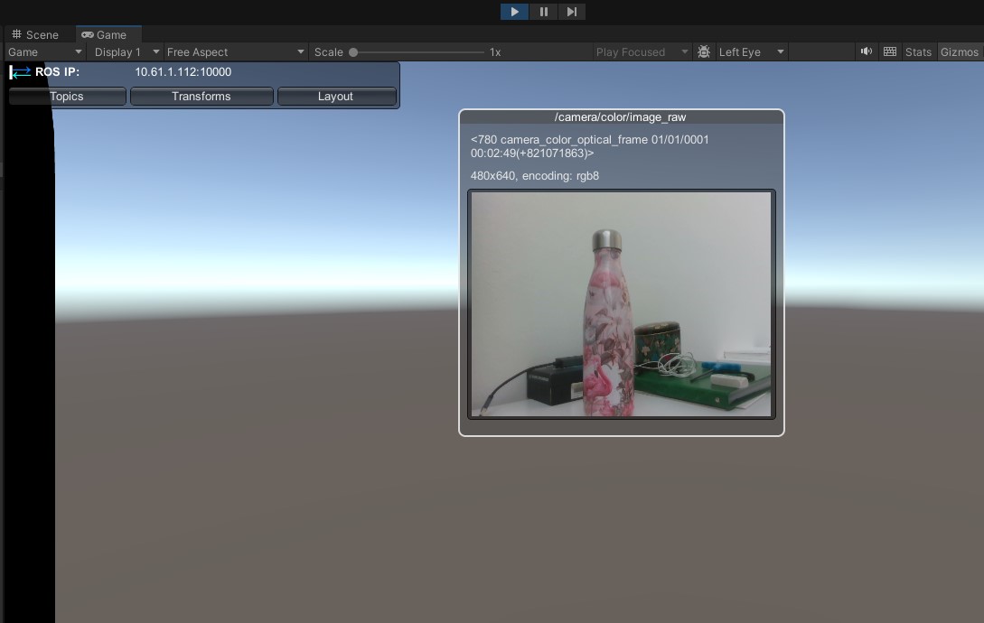 Image Visualization · Issue 312 · Unity Technologies Ros Tcp Connector · Github