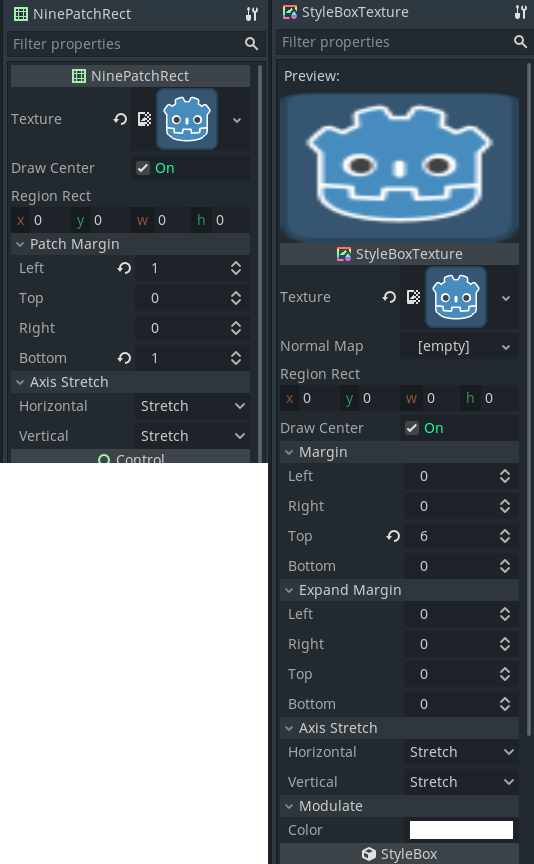 StyleBoxTexture has no precise way to control patch margins · Issue #38789 · godotengine/godot ...