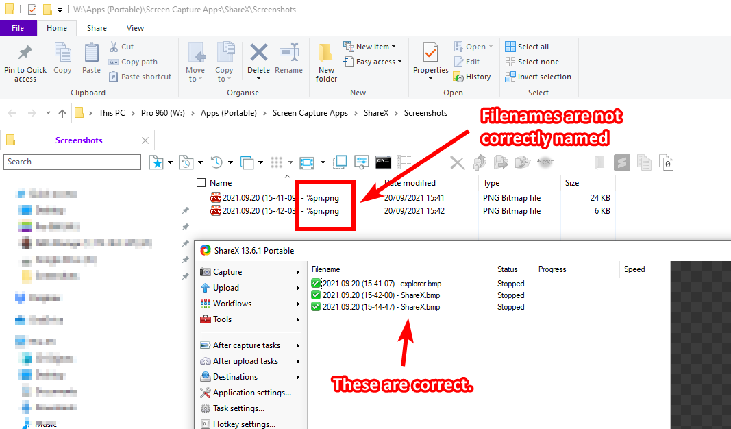 %pn for the file naming does not work · Issue #5838 · ShareX/ShareX · GitHub