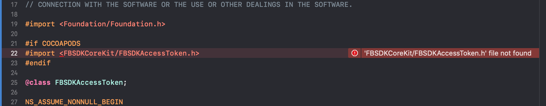 Module 'FBSDKCoreKit' not found · Issue #1102 · facebook/facebook-ios-sdk · GitHub