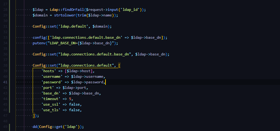 [Question] Can I set up a multi domain from a crud? · Issue #558 · DirectoryTree/LdapRecord ...