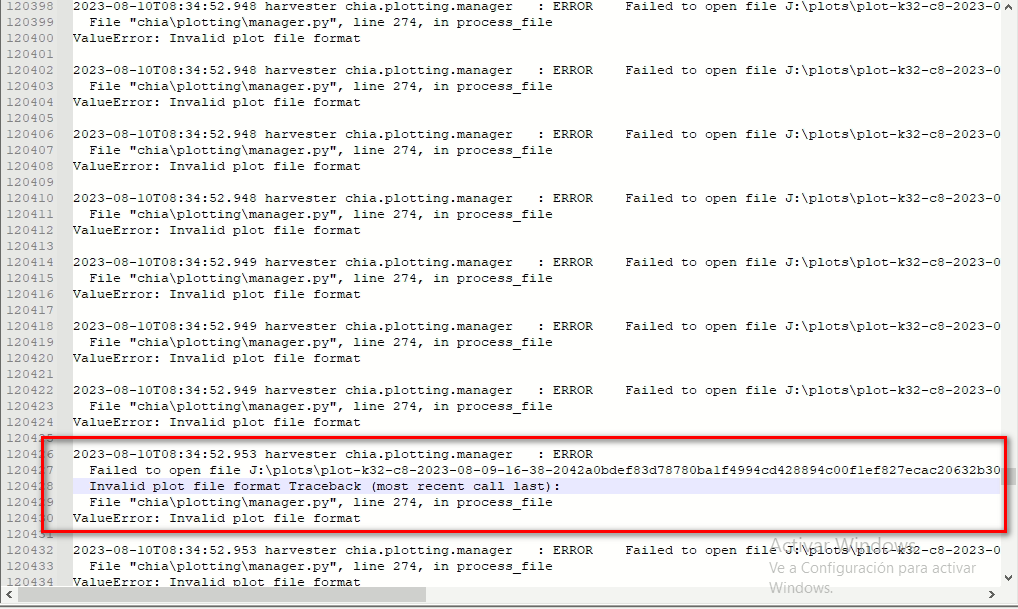 [Bug] Error to load compress plot to client chia 1.8.2v: · Issue #16009 · Chia-Network/chia ...