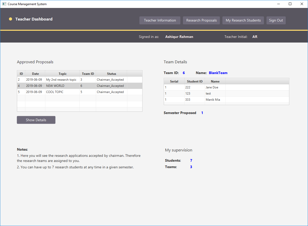 GitHub - TanvirSojal/Course-Management-System: JavaFX software mainly ...