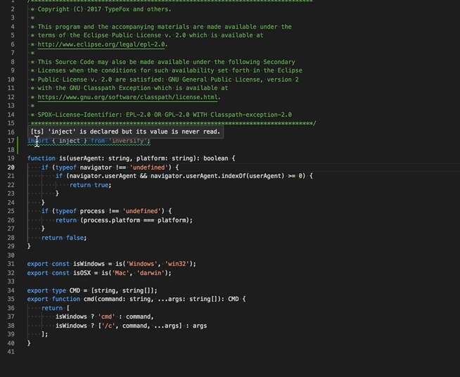 [typescript] TS LS removes the copyright header when organizing import ...