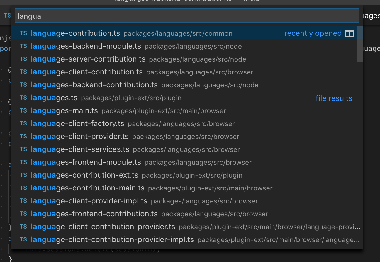 [file-search] Prefer file name over path when boosting the search results · Issue #4348 ...
