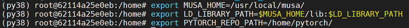 Docker中 import torch musa 报错：ImportError: Please try running Python from a different directory ...