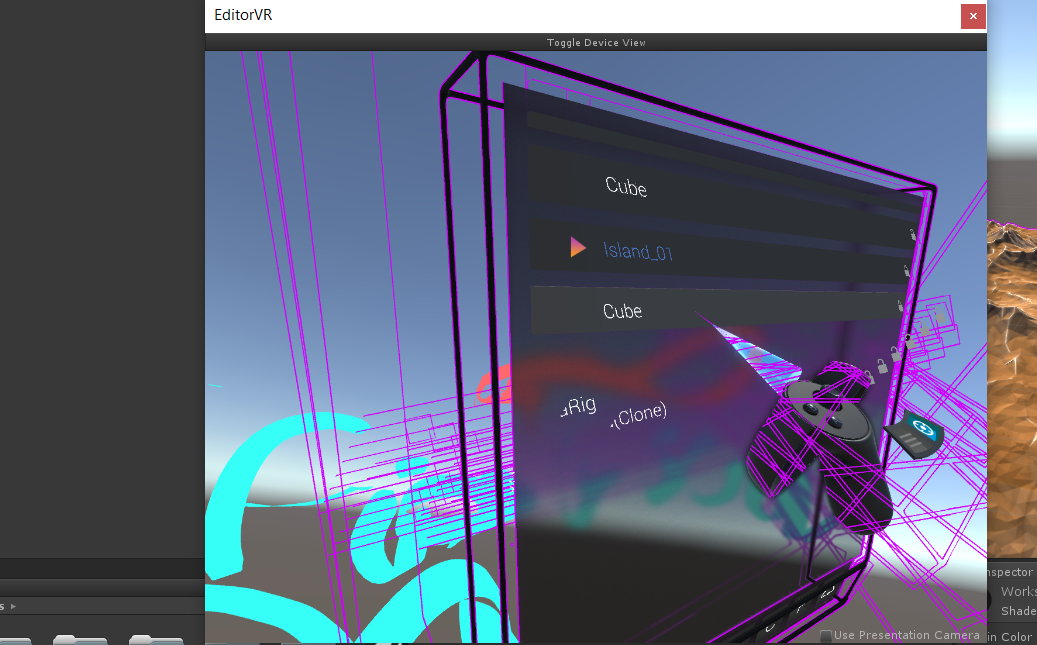 meta-selection of EXR in heirarchy · Issue #333 · Unity-Technologies/EditorXR · GitHub