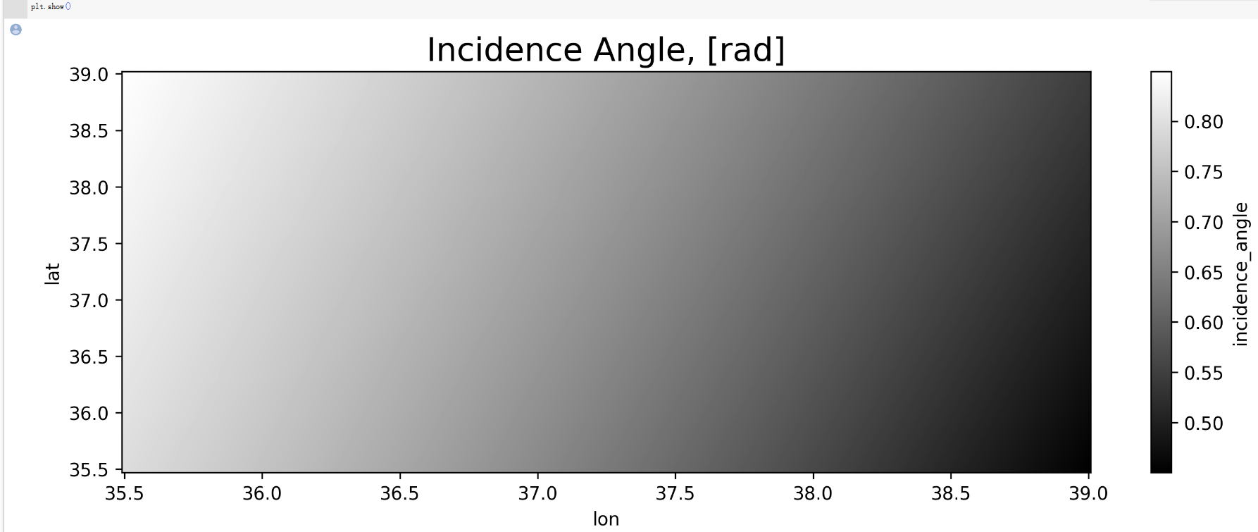 [Help]: how to get the information of "incidence angle" from gmtsar ...