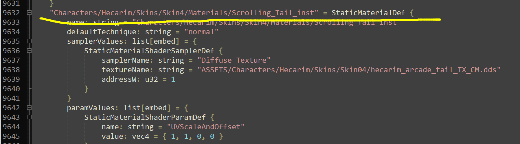 I suspect that there is some data of UV animation in the anm file · Issue #3 · LeagueToolkit ...