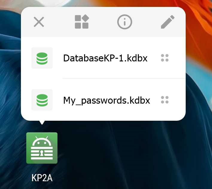 [Feature Request] App Shortcuts for quick launch recently used databases · Issue #205 · PhilippC ...