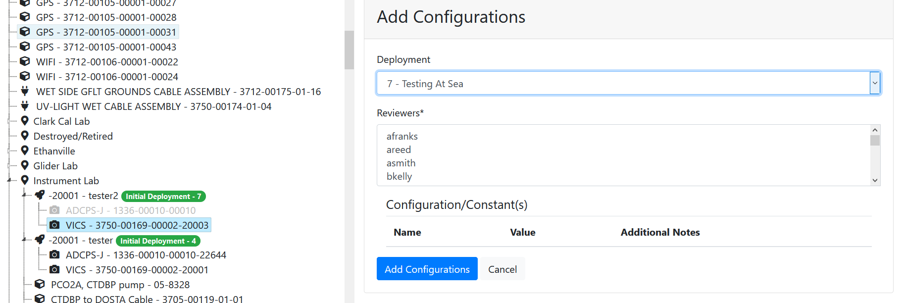 Errors Entering/Editing Configurations · Issue #133 · WHOIGit/ooicgsn-roundabout · GitHub