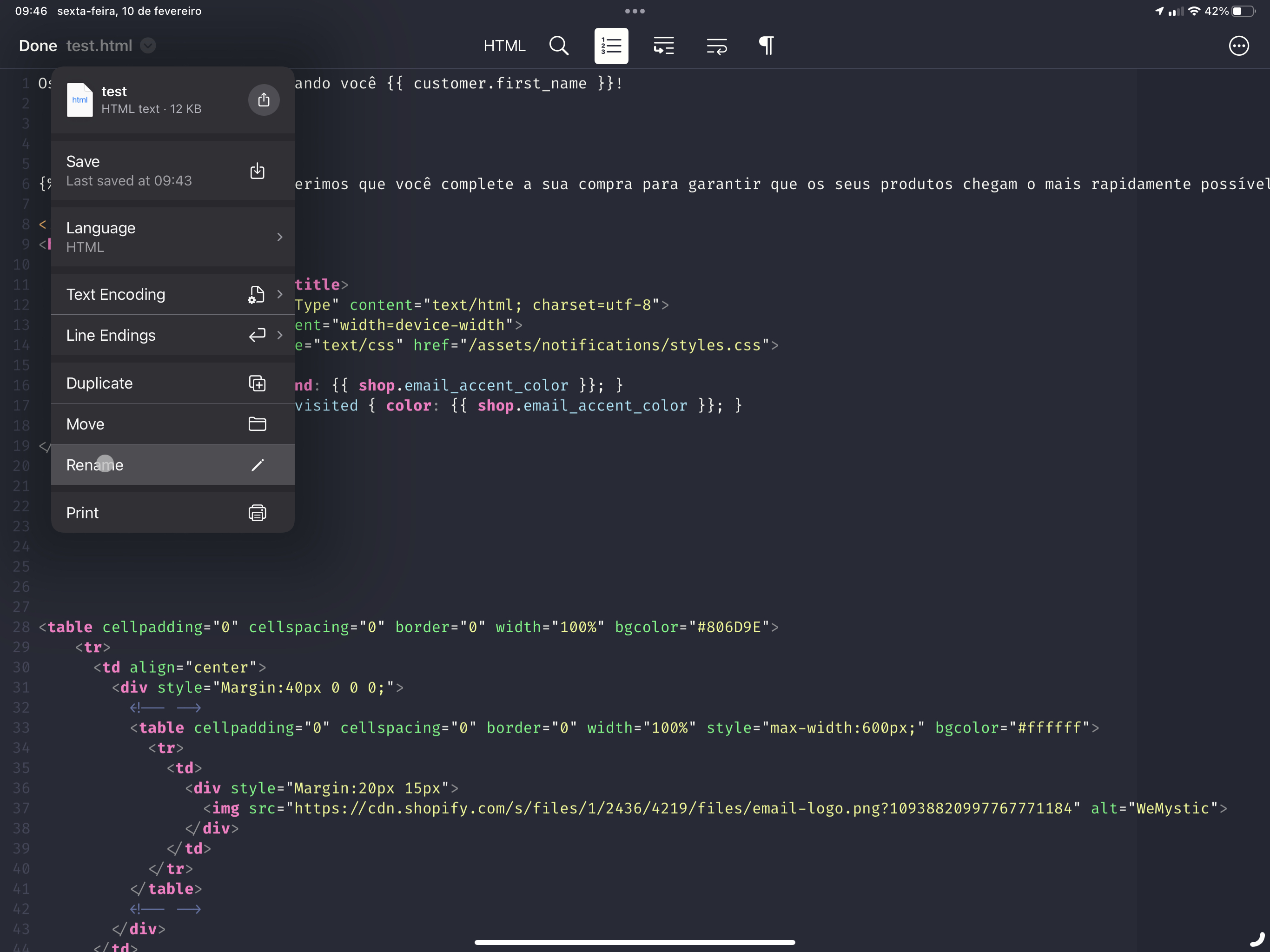 Renaming a file from the top dropdown "freezes" the app · Issue #268 · simonbs/Runestone · GitHub