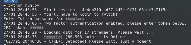 2FA enabled login not fully working · Issue #22 · Tkd-Alex/Twitch-Channel-Points-Miner-v2 · GitHub