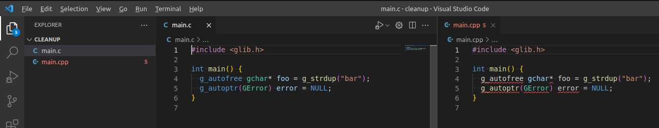 Cleanup Attribute Only Works In C Not In C · Issue 10267 · Microsoftvscode Cpptools · Github