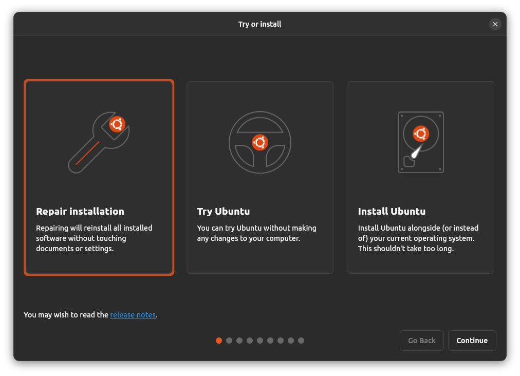 Redesign Layout for Try or install page · Issue #1482 · canonical/ubuntu-desktop-installer · GitHub