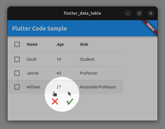 DataTable: customizable mouse cursor · Issue #123020 · flutter/flutter · GitHub