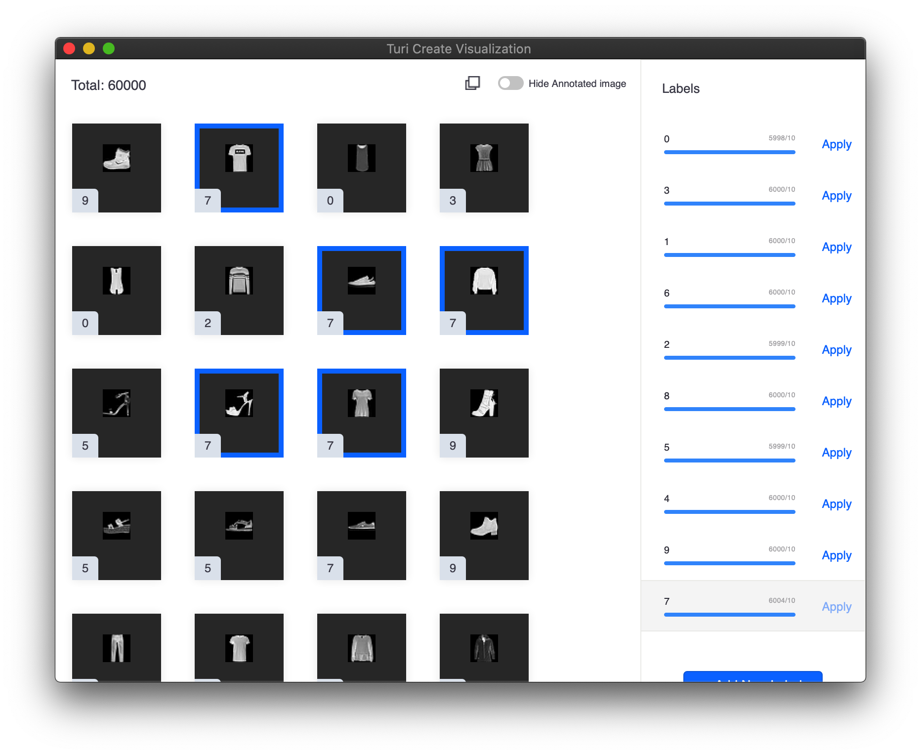Batch Annotation UI multiple select interface could be nicer. · Issue ...