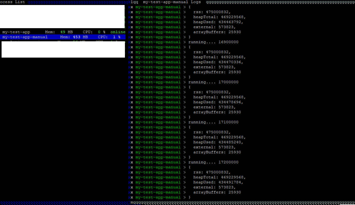 PM2 is not reading correct memory if started via 'npm start' · Issue #5039 · Unitech/pm2 · GitHub