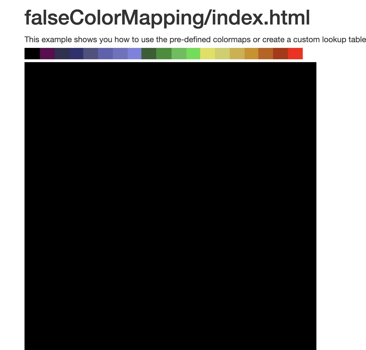falsecolor function dose not work · Issue #418 · cornerstonejs/cornerstone · GitHub
