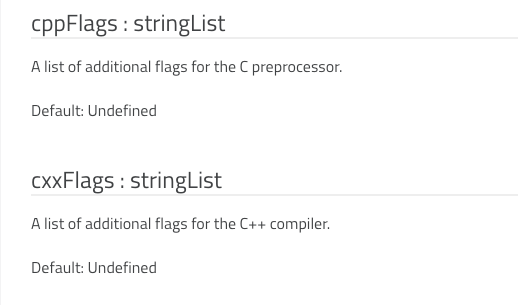 QBS generator cppflags -vs- cxxflags · Issue #4730 · conan-io/conan · GitHub