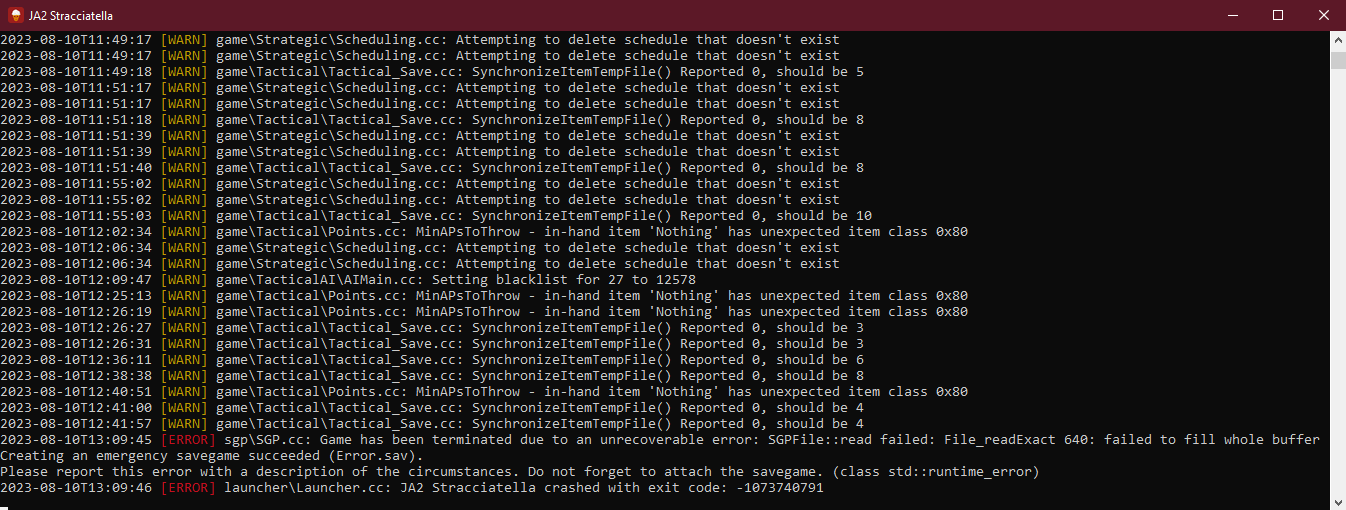 Crash to desktop after shutting down/closing laptop · Issue #1873 · ja2-stracciatella/ja2 ...