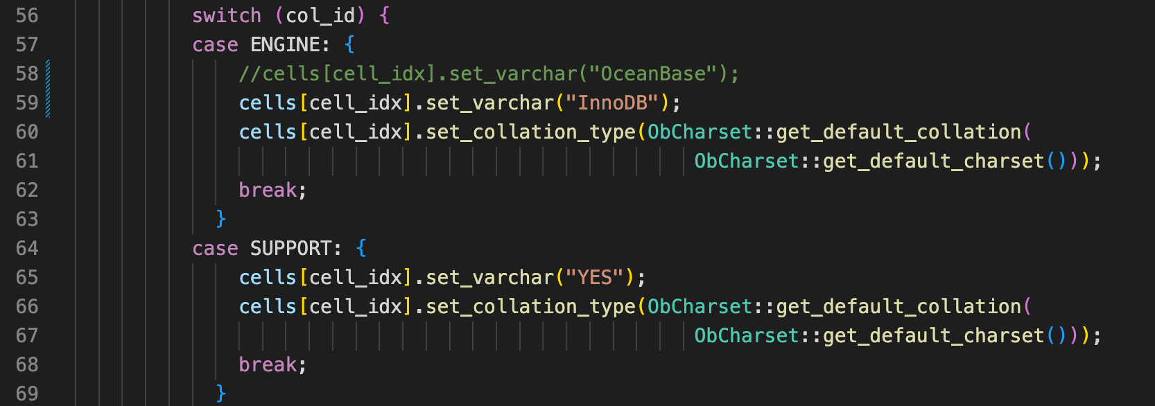 [feat.]: Customize the output of 'show engines' command · Issue #1319 · oceanbase/oceanbase · GitHub