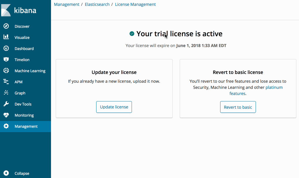 Error in license management UI when canceling the Revert to Basic screen · Issue #18704 ...