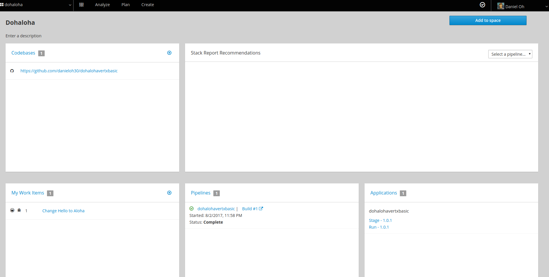 pipeline link is broken in Analyzer dashboard · Issue #465 · openshiftio/openshift.io · GitHub
