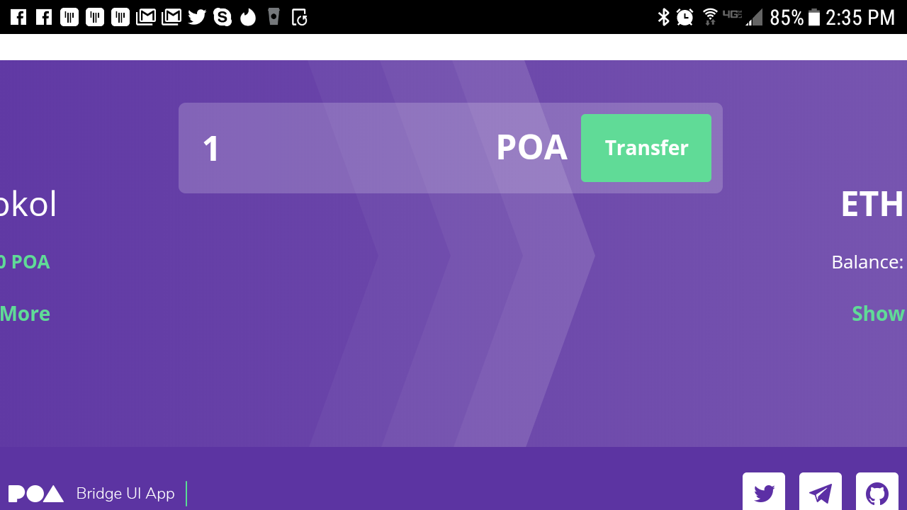 Optimize design to work on mobile · Issue #49 · omni/bridge-ui · GitHub