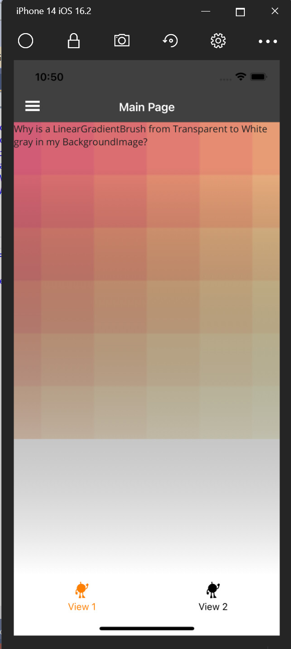 [regression/8.0.0] LinearGradient from transparent to white is getting ...