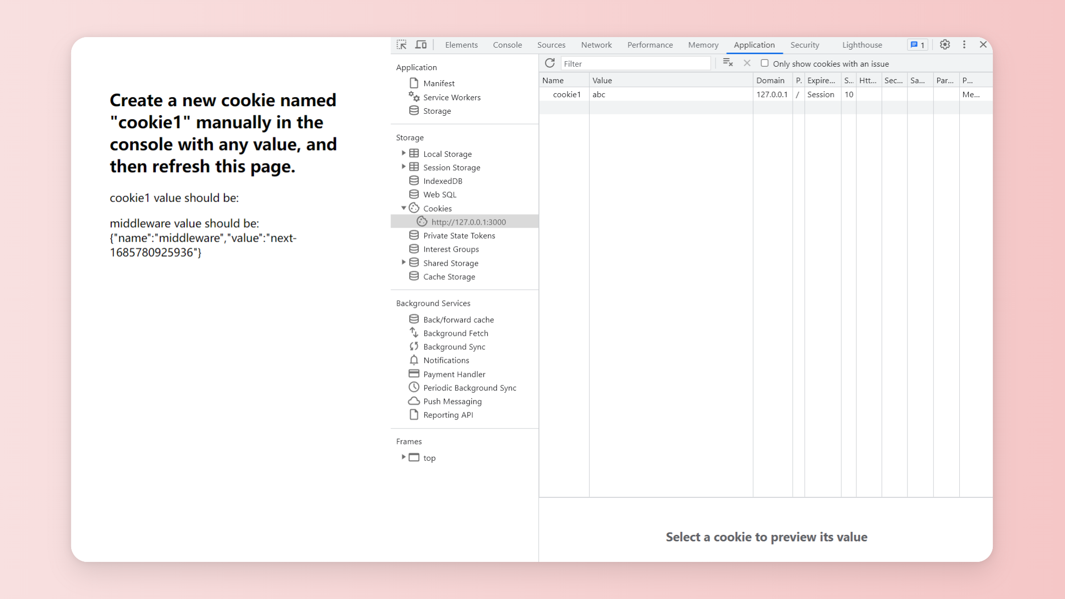 Cookies missing in Nextjs with app directory if set cookie in middleware · Issue #50726 · vercel ...