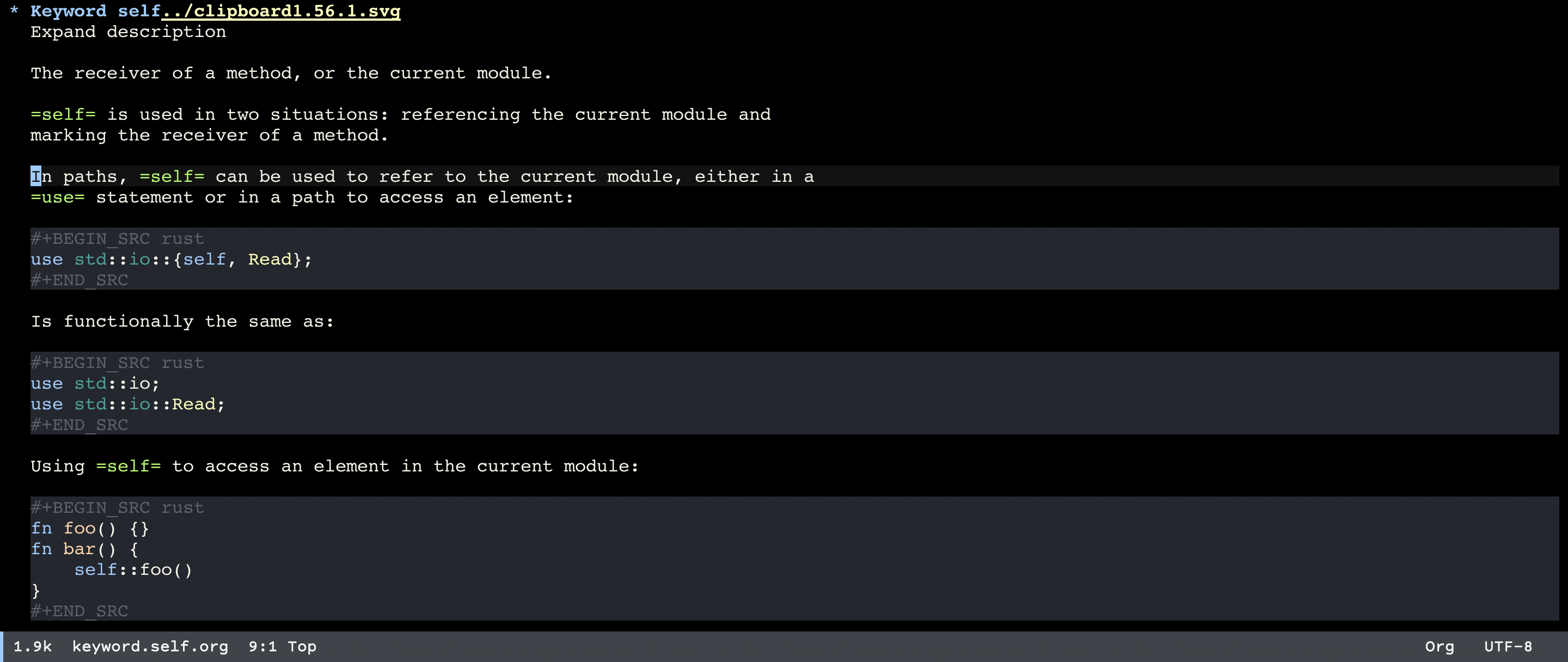 Feature Request Add Option To Convert `rust Errno` Buffer Markdown View As Orgmode View