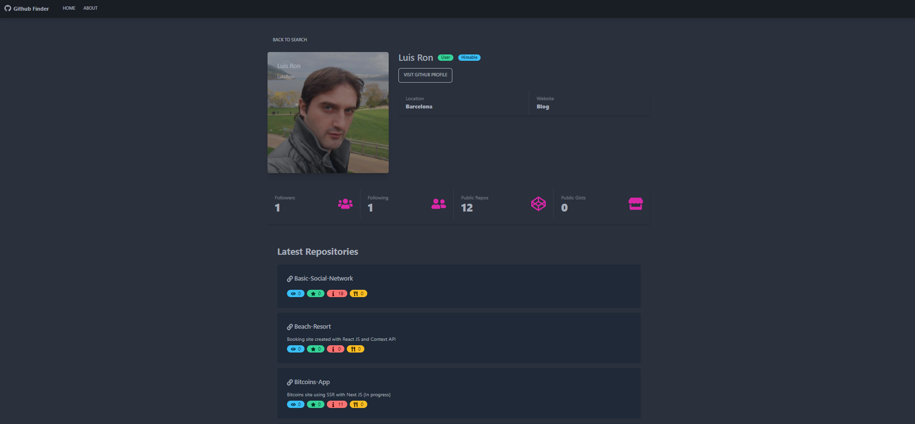 GitHub - LuisRon/github-finder: React App to search for GitHub users