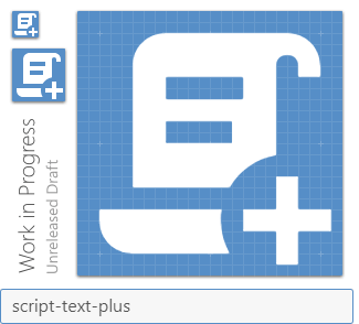 script-text-plus · Issue #7181 · Templarian/MaterialDesign · GitHub