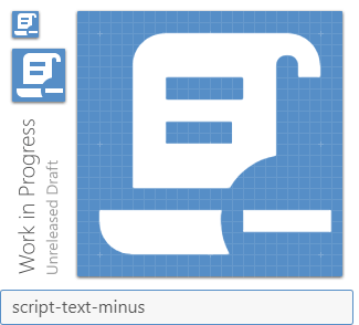 script-text-minus · Issue #7182 · Templarian/MaterialDesign · GitHub