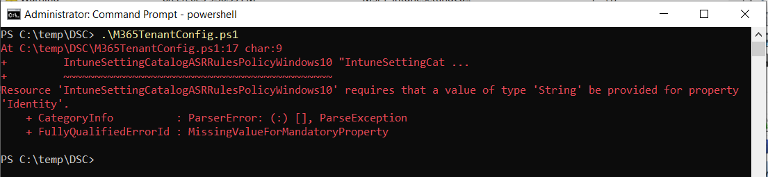 How to handle the Identify field in Intune resources · Issue #3596 · microsoft/Microsoft365DSC ...