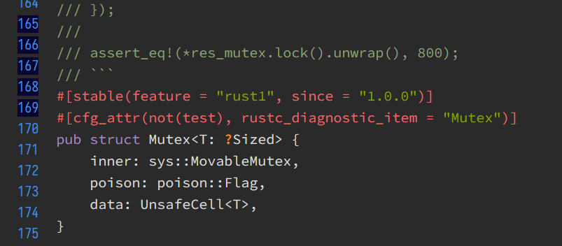 Line Numbers Does Not Line Up With Source Code Or Rustdoc Does Not Respect Browser Font 2360