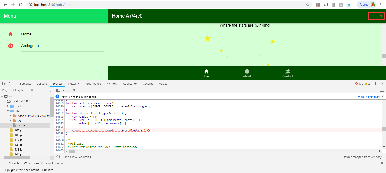 Rc0 Svg Jitter Using Side Menu · Issue 16793 · Ionic Teamionic Framework · Github
