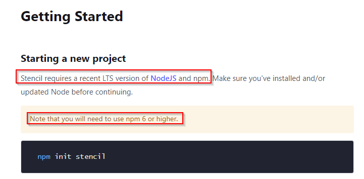 Stencil requires NPM v6 ? · Issue #1303 · ionic-team/stencil · GitHub