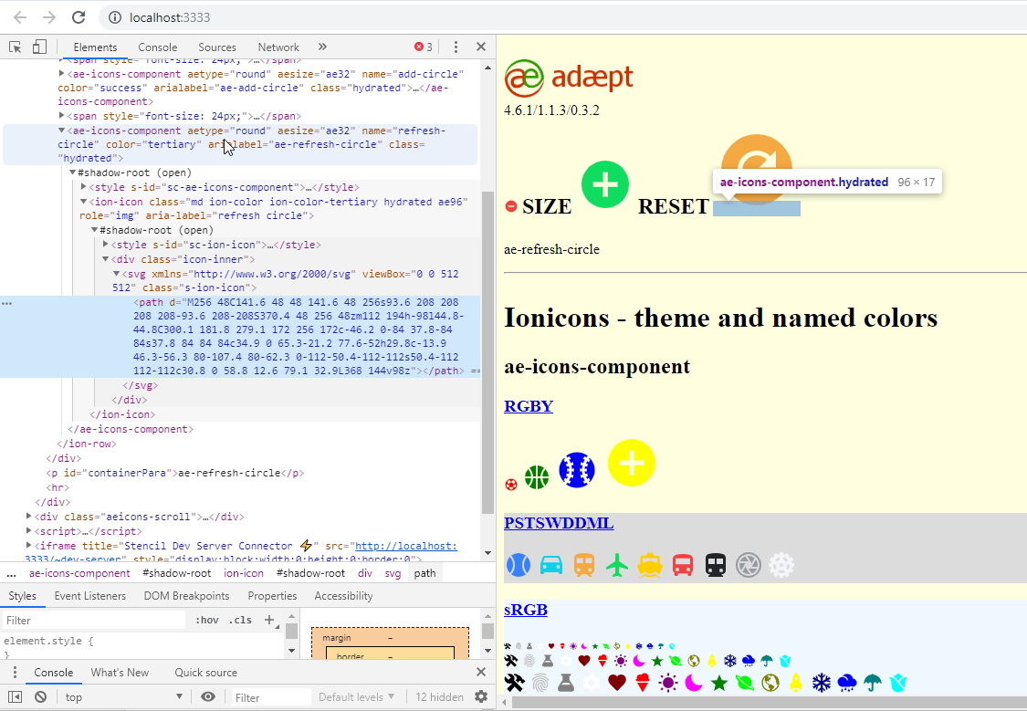 icon display behavior changed from 1.1.2 to 1.1.3 · Issue #1695 · ionic ...