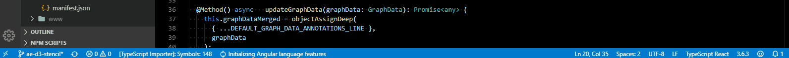 Initializing Angular Language Features Remains Pending In Vs Code 1 1906