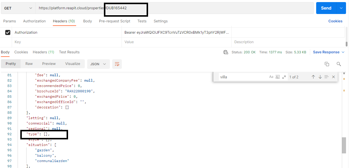 `Type` Field data missing - Client (Hus & Haus - HAH) · Issue #6790 · reapit/foundations · GitHub